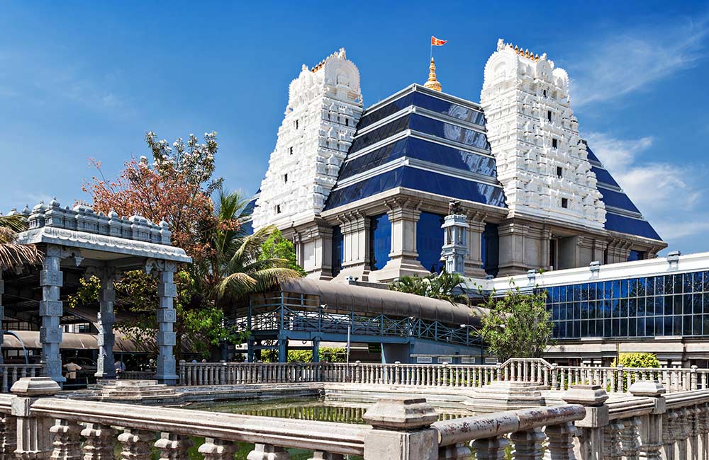 A must visit is the ISKCON temple